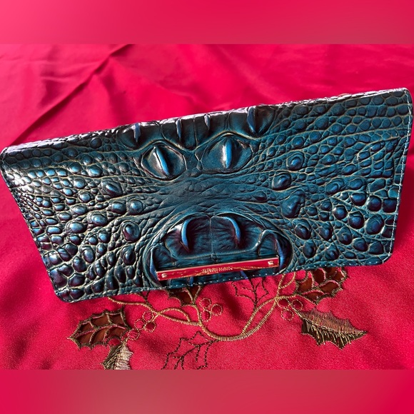 Brahmin | Bags | Nwt Brahmin Ady Zesty Green Wallet | Poshmark